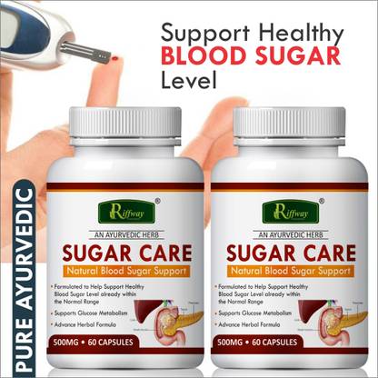 Riffway Sugar care Herbal Formula Healthy Blood Sugar Level & Glucose ...