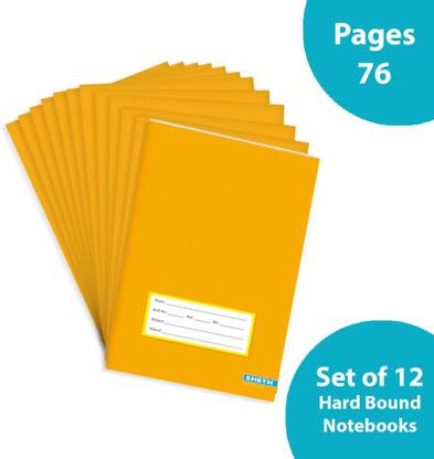 SHETH Double line notebook Book-size Notebook Double Line 916 Pages ...