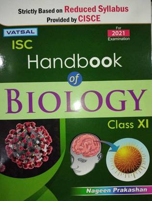 Vatsal ISC HandBook Of Biology - Class 11 (FOR 2021 EXAMS): Buy Vatsal ...