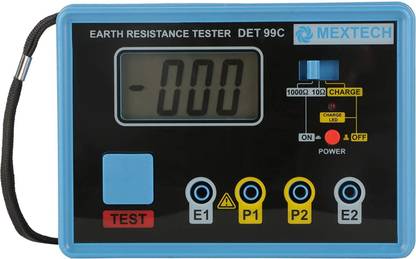 Mextech Mextech DET-99C Digital Earth Tester Digital Voltage Tester ...