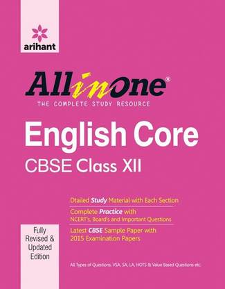 CBSE All in One English Core Class 12th (Old Edition): Buy CBSE All in One English Core Class ...