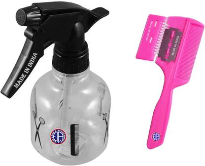 Ear Lobe & Accessories Hair Cutting Combo ( Spary Bottle No-4898 and ...