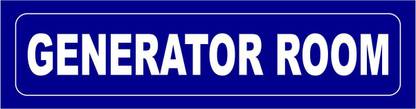madhusigns generator room Emergency Sign Price in India - Buy ...