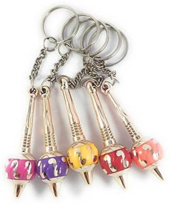 Quinergys ™Hanuman Ji Gada Key Chain|Bajrang Bali Gada Keychain ...