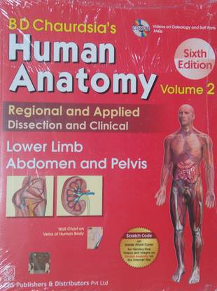 BD Chaurasia's Human Anatomy Regional and Applied Dissection and Clinical: Vol. 2: Buy BD ...