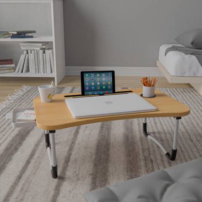 Flipkart Perfect Homes Studio Wood Portable Laptop Table Price in India ...