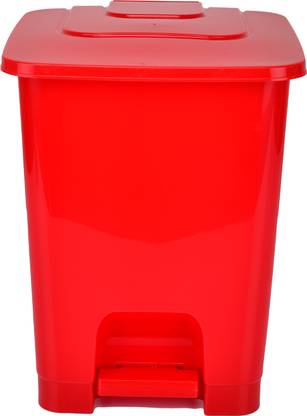 Regalo Pedal dustbin 30ltr (Red) Plastic Dustbin Price in India - Buy ...