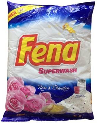 Fena Superwash Washing Powder 500gm (Pack of 1) Detergent Powder 500 g ...