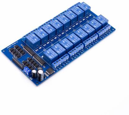 Ihc DC 12V 16 Channel Relay Module Interface Board With Optocoupler ...