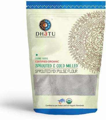 Dhatu Organics & Naturals Sprouted Mix Pulse Flour, 500 g Price in ...