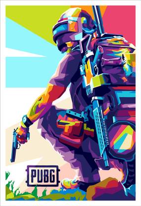 PUBG Mobile Game Wall Poster Paper Print - Gaming posters in India ...