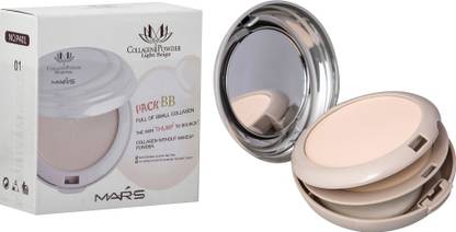 MARS Collagen 2in1 Skin Whitening compact powder Compact Price in India ...