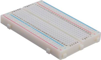 Electrobot 400 tie-Points Solderless PCB Breadboard, 4 Power Rails for ...