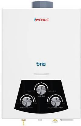 Venus 6 L Gas Water Geyser (Brio, White) Price in India - Buy Venus 6 L ...