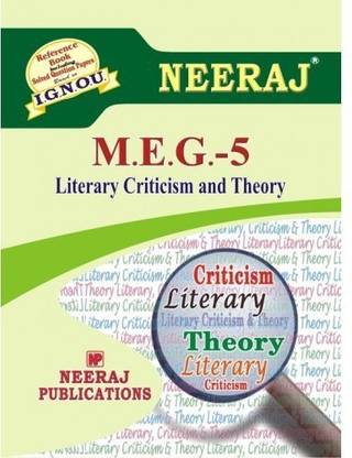 IGNOU MEG-5 Literary Criticism And Theory: Buy IGNOU MEG-5 Literary ...