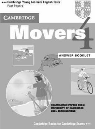Cambridge Movers 4 Answer Booklet Answer Key Edition: Buy Cambridge ...