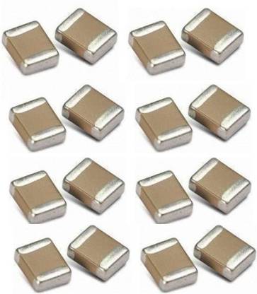 EMERGING TECHNOLOGIES 100 PCS 100NF C0603 PACKAGE SMD Ceramic Capacitor ...