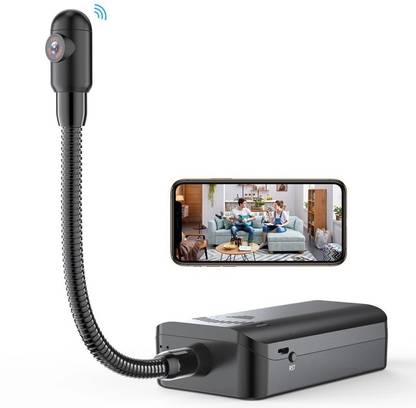 SPYTECTIFY Gooseneck Rotating Spy Camera Full HD Security Camera Price ...
