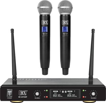 MX Professional UHF Series Wireless / Cordless Microphones UHF-400 ...
