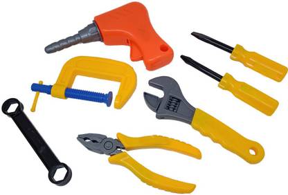 Rk Tool Kit Set Toys for Kids, Pretend Play Set, Pretend Toolbox ...