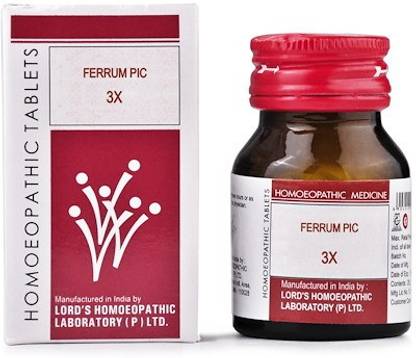 LORD'S Ferrum Pic 3X Tablets Price in India - Buy LORD'S Ferrum Pic 3X ...