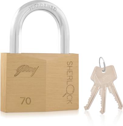 Godrej Locks Sherlock 70mm Padlock - Buy Godrej Locks Sherlock 70mm ...