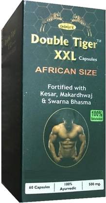 Cackle's Double Tiger Capsule, Pack of 60 Capsules Price in India - Buy ...