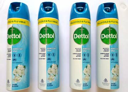 Dettol KILLS COLD & FLU VIRUS DISINFECTANT SPRAY KILLS H1N1 VIRUS ...