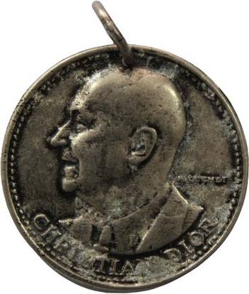 MAX Christian Dior 1947 Pack of 1 Extremely Rare Medal Modern Coin ...