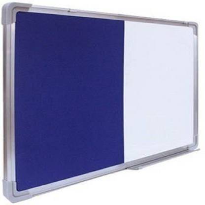 Devew Combination Notice boards 2*1.5ft Aluminium Frame,Whiteboard with ...