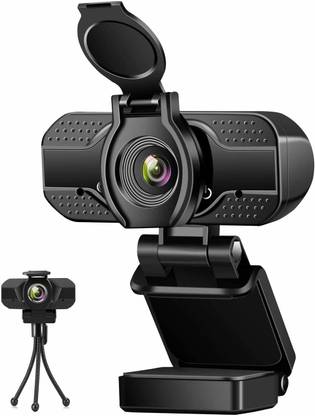 Asleesha 4K Ultra HD Auto Focus 1920x1080p Web Camera with Microphone ...