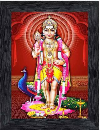 Poster N Frames lord Murugan Religious Frame Price in India - Buy ...