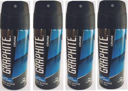 GRAPHITE csuise new pack of 4 Body Spray - For Women - Price in India ...
