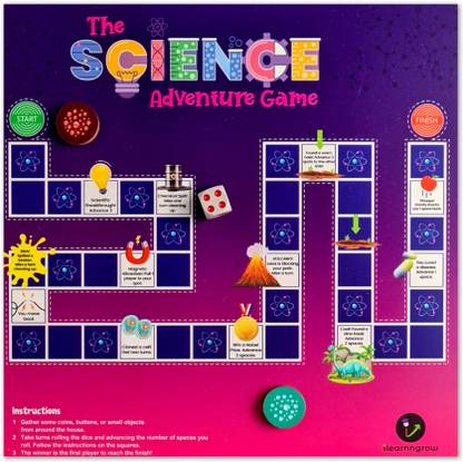 ilearnngrow Science Experiment Educational Board Games Board Game ...