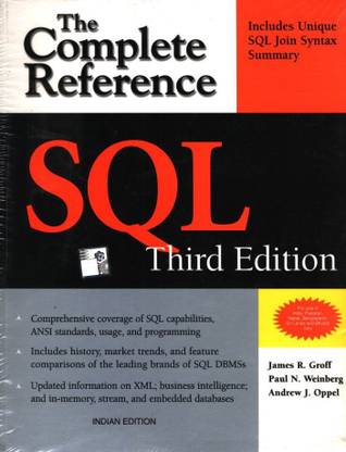 SQL The Complete Reference, 3rd Edition: Buy SQL The Complete Reference, 3rd Edition by Groff ...