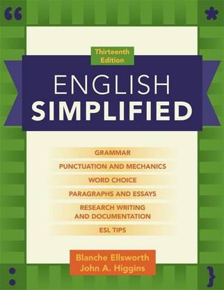 English Simplified: Buy English Simplified by Ellsworth Blanche (Late ...