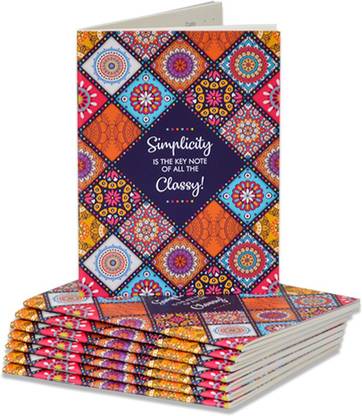 COI Art Simplicity Classy & Vintage Mini Pocket Diaries Set of 8 ...