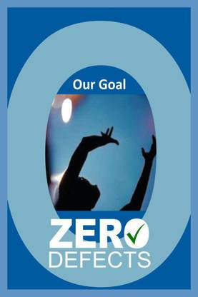 madhusigns 0.1 cm MADHU -zero defects poster in self adhesive vinyl ...