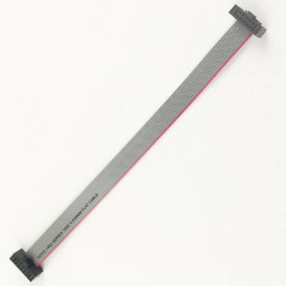 e4u 10 Pin 12" Long FRC Cable With Female To Female 1.27mm Mini Pitch ...