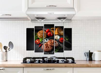 BALKRISHNA WALL DÉCOR 90 cm 3d kitchen wall stickers Self Adhesive ...