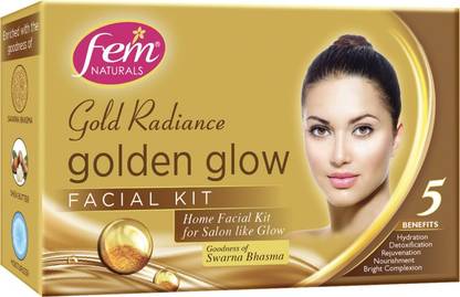 Fem golden glow facial kit / home facial kit - Price in India, Buy Fem ...