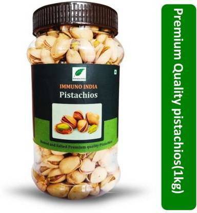 IMMUNO INDIA Roasted and Salted Jumbo Pistachios (1 KG) Pistachios Price in India - Buy IMMUNO ...