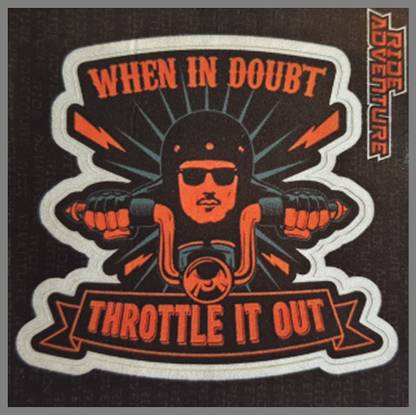 Ride Adventure Sticker & Decal for Car & Bike Price in India - Buy Ride ...