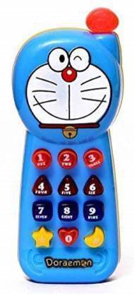 Tricolor Toy Phone with Music and Light & Sound for Kids (Blue) - Toy ...