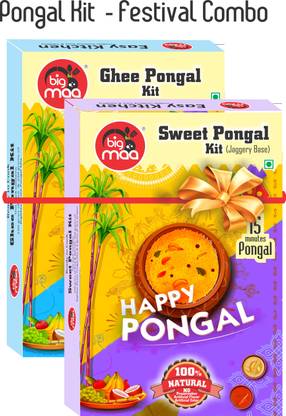 Big Maa Pongal Kit - Festive Combo | Ready to Cook Ghee Pongal Kit 400g ...
