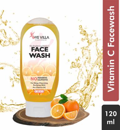 Oye Villa Vitamin C Face wash For Skin Whitening, Pigmentation, Glowing ...