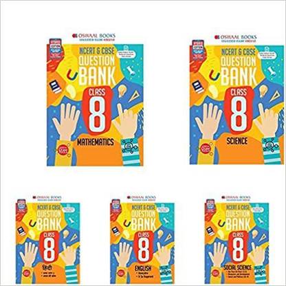 Oswaal CBSE & NCERT QUESTION BANK Class 8 Mathematics, Science, Social ...