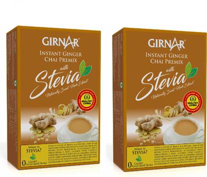 Girnar Instant Ginger Tea Premix Combo - 20 Sachets Instant Tea Box ...