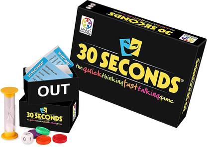 Icw 30 Seconds Multi-Player Board Game Party & Fun Games Board Game - 30 Seconds Multi-Player ...