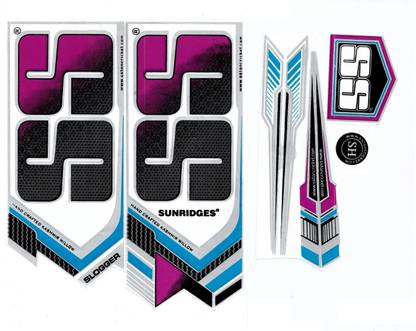 SS SH SUNRIDGES CRICKET BAT STICKER Bat Sticker - Buy SS SH SUNRIDGES ...